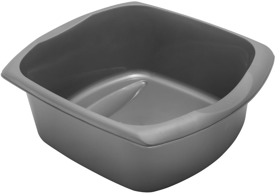 Addis Metallic 9.5L Rectangular Washing Up Bowl - Aldiss