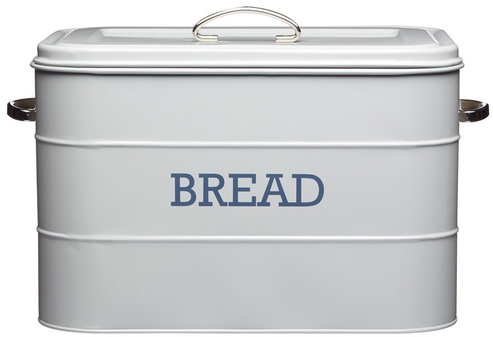 Living Nostalgia Grey - bread bin - Full Collection At Aldiss