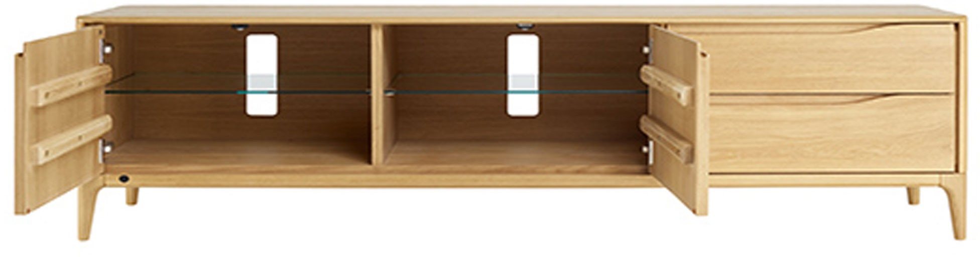 Ercol Romana Wide IR TV Unit | Aldiss of Norfolk