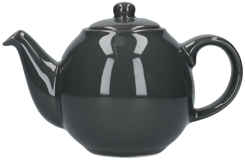 London Pottery Globe 6 Cup Teapot London Grey - Aldiss