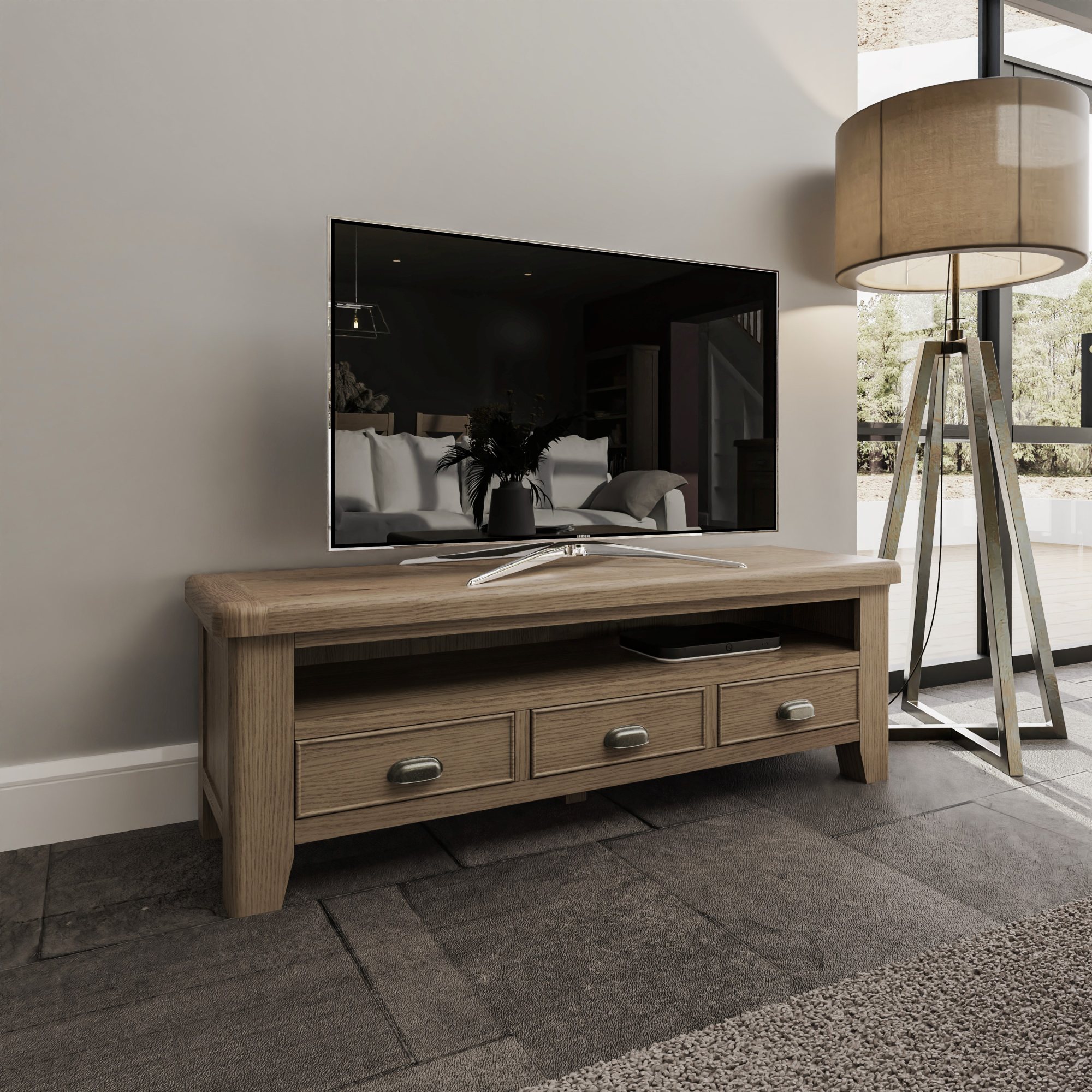 Heritage Large TV Unit | Aldiss Home Furniture