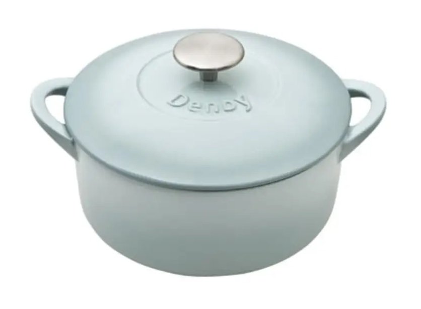 Denby Pavilion Cast Iron 24cm Round Casserole - Aldiss