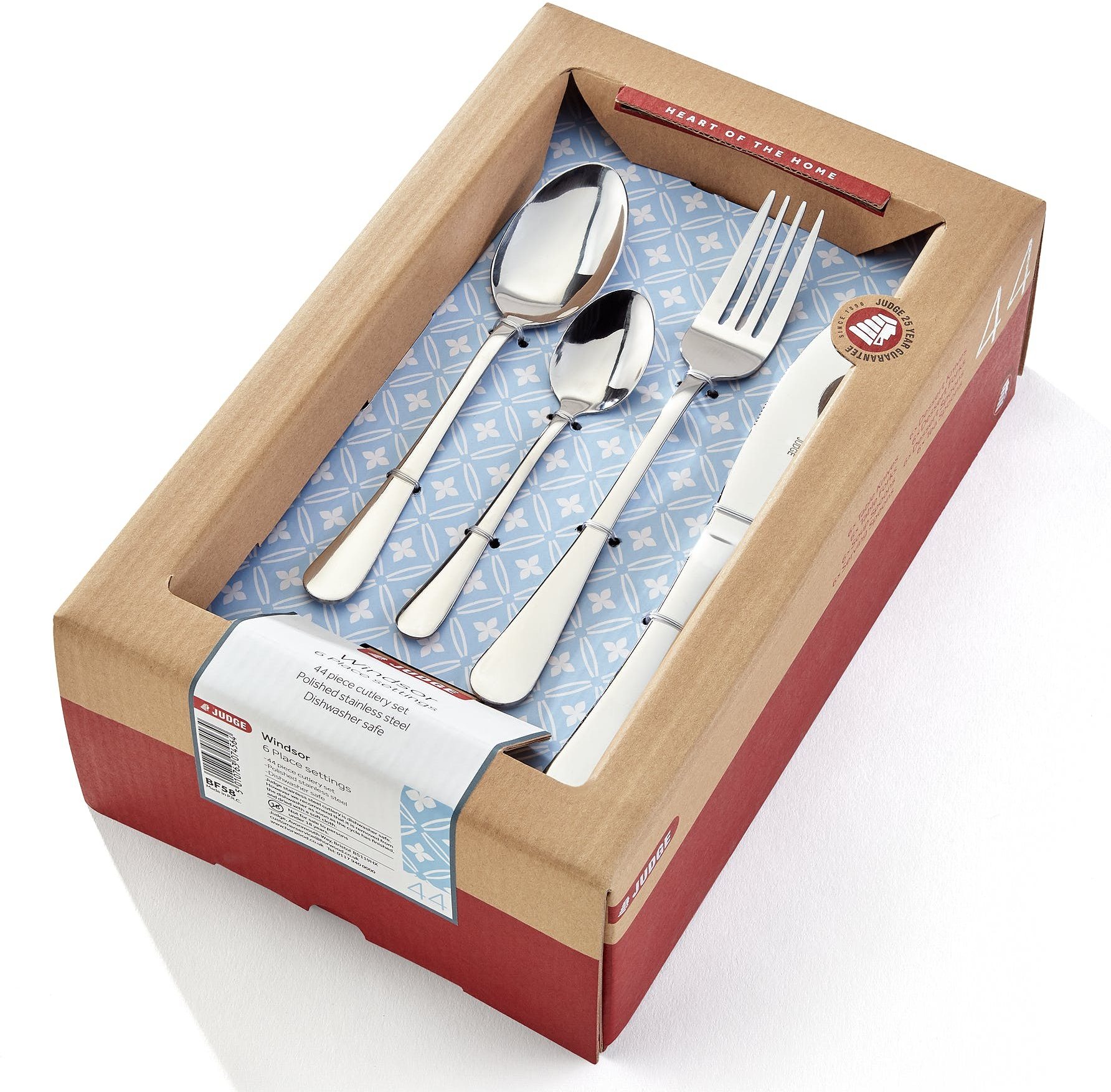 44 Piece Windsor Cutlery Set - Aldiss