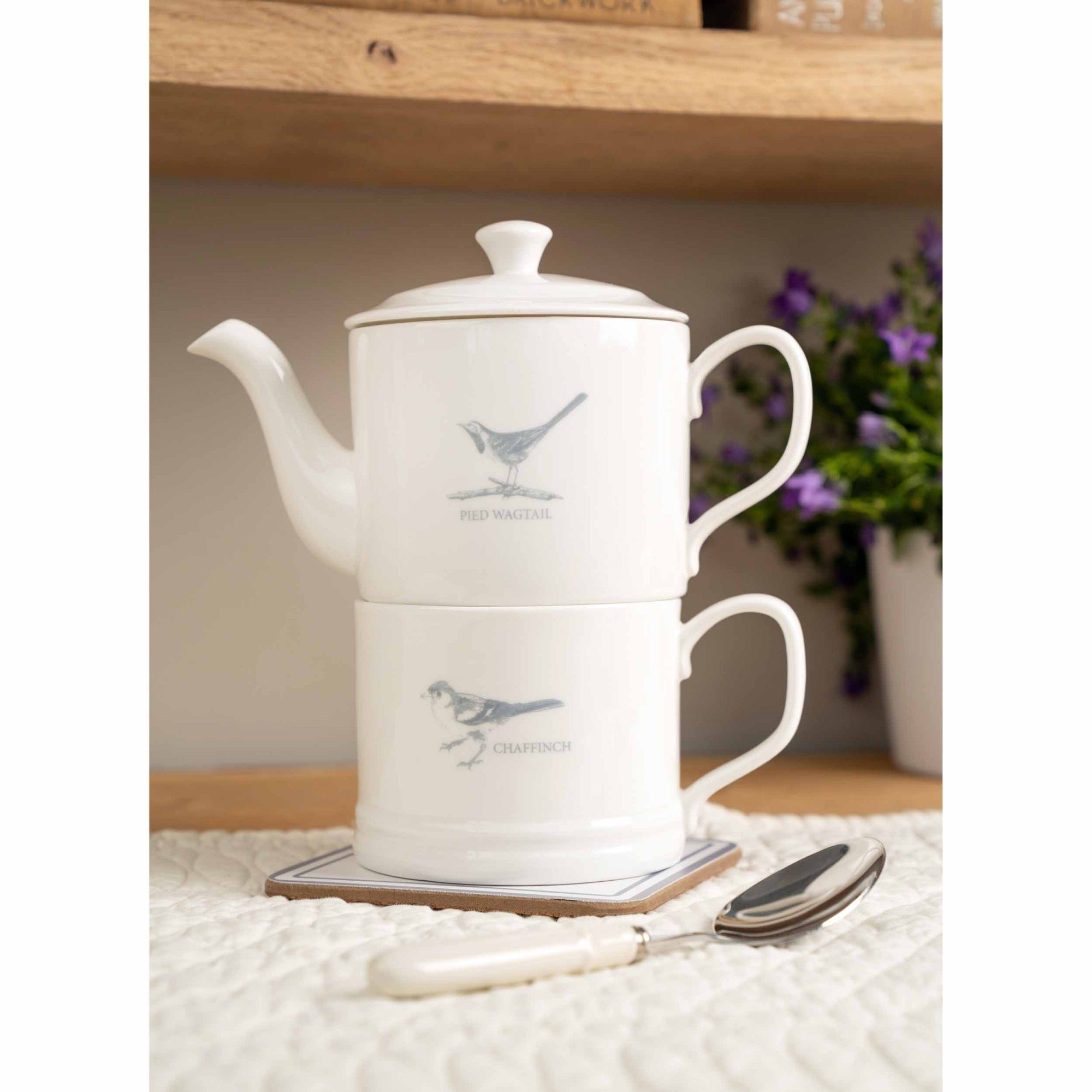 Mary Berry Garden Birds Tea for One Set - Aldiss