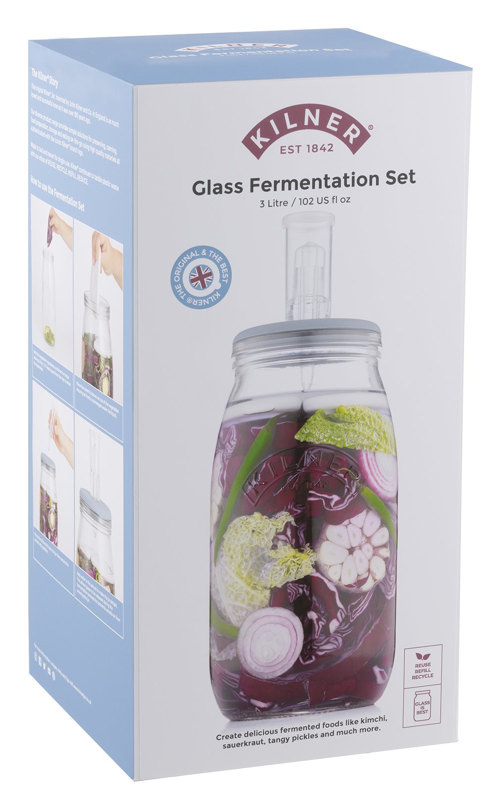 Kilner 3 Litre Fermentation Set | Aldiss of Norfolk