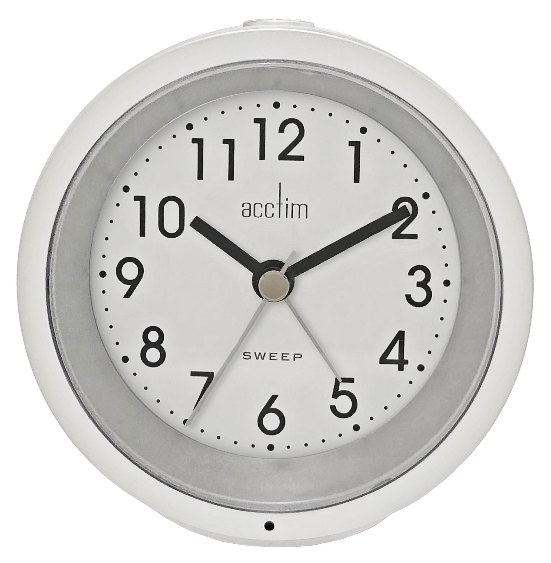 Acctim Caleb White Smartlite Clock | Aldiss of Norfolk