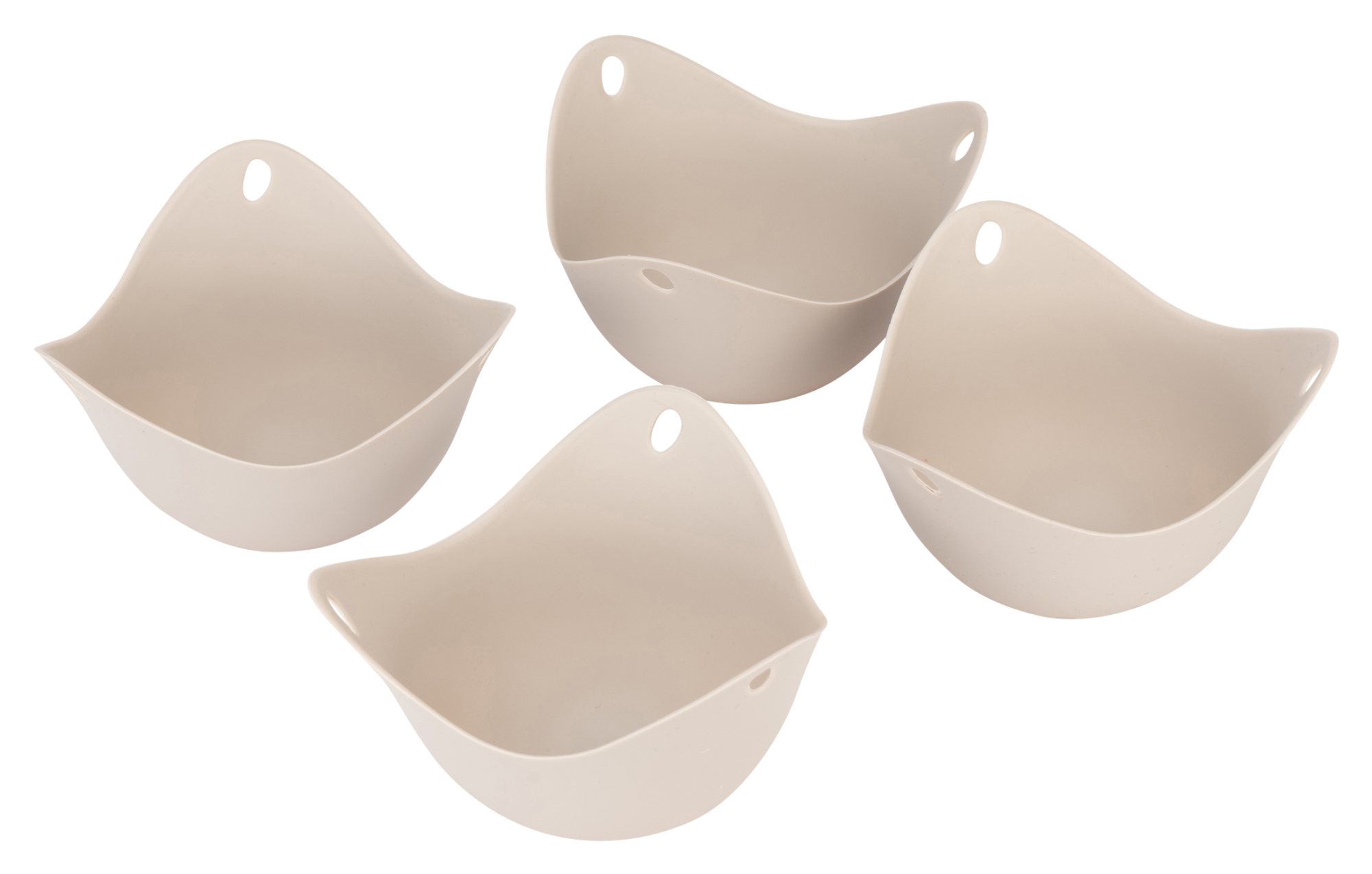Fusion Pack of 4 Silicone Egg Poachers | Aldiss of Norfolk