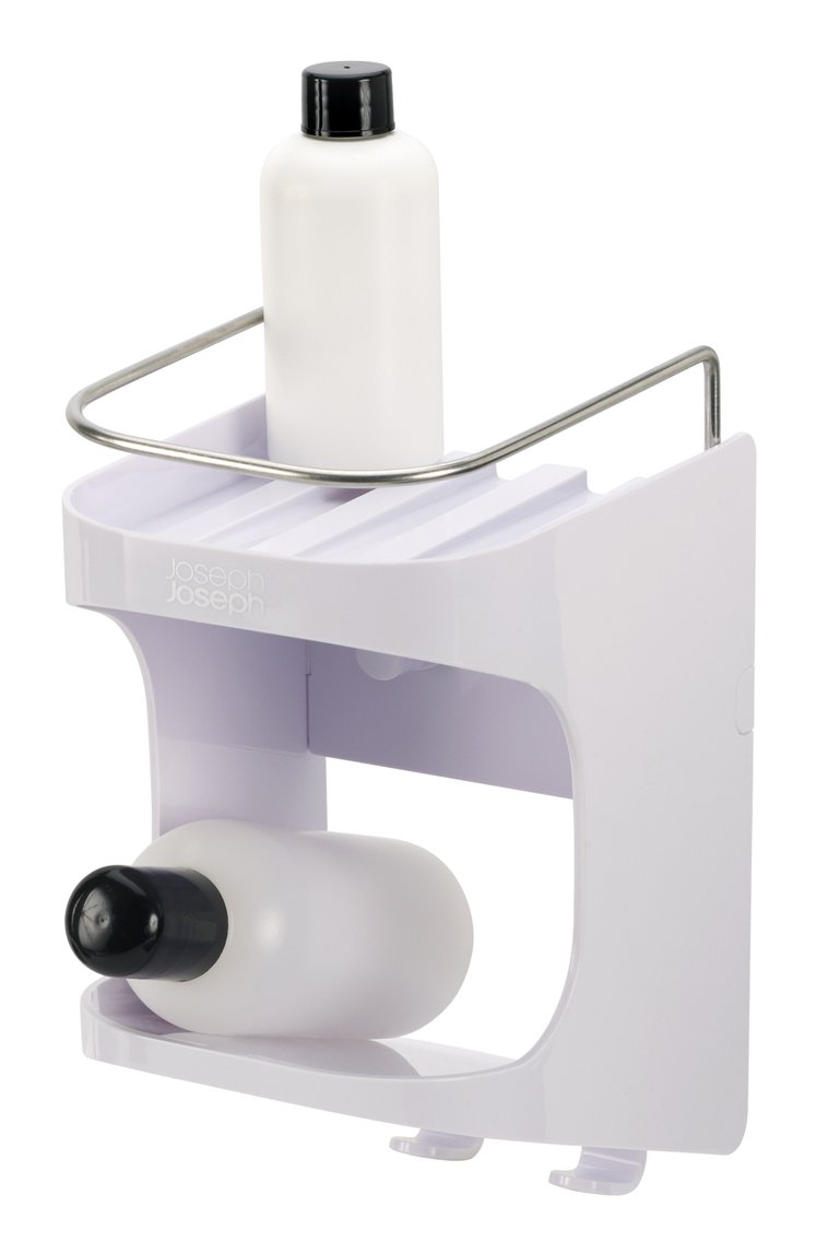 Joseph Joseph White Capsule Shower Shelf | Aldiss of Norfolk