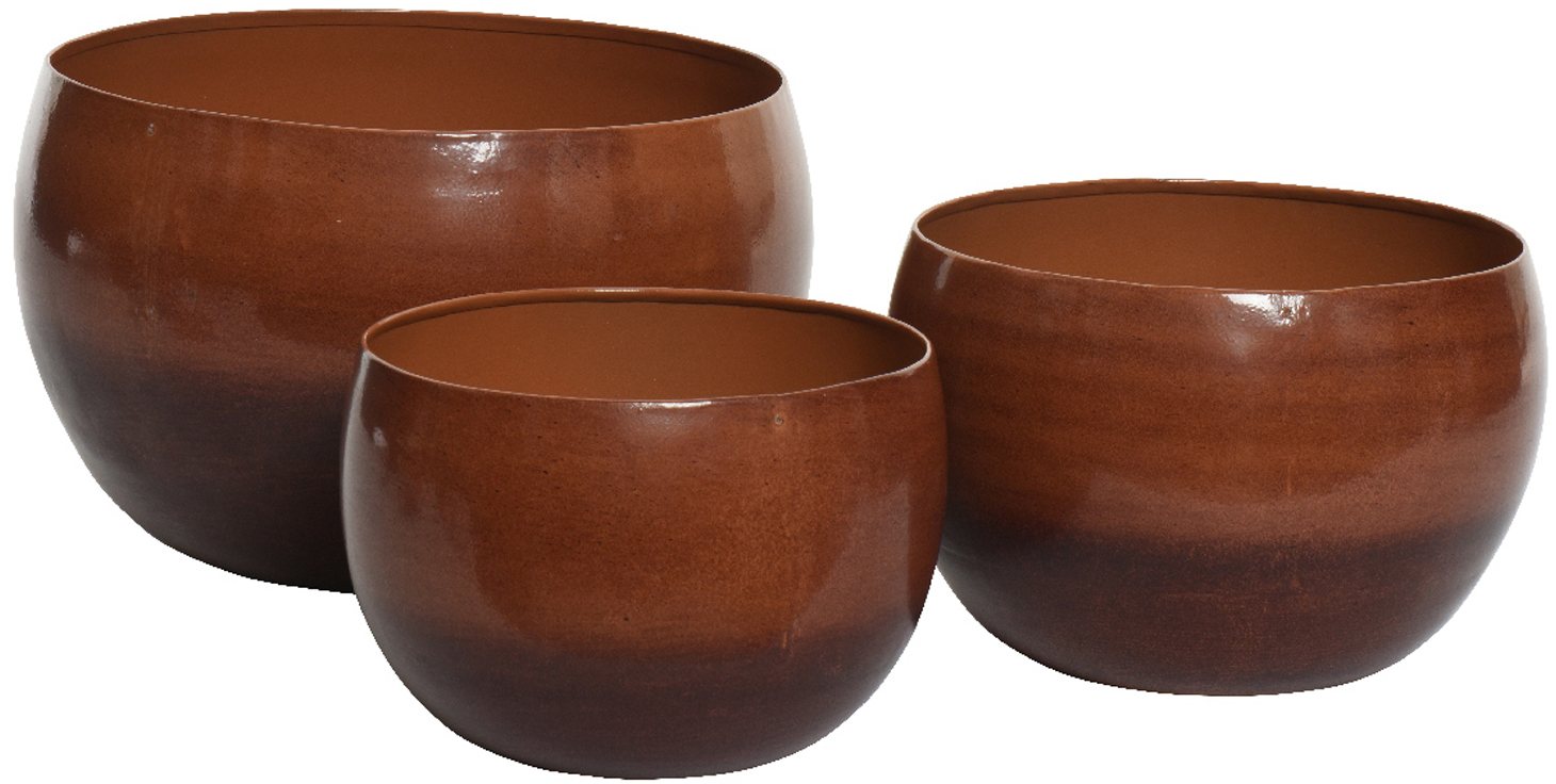 Kaemingk Terracotta Iron Planter | Aldiss of Norfolk