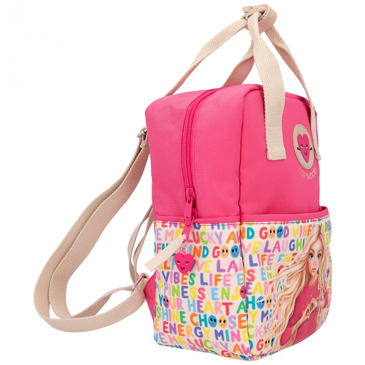 TOPModel | Selflove Small Pink Backpack | Aldiss of Norfolk