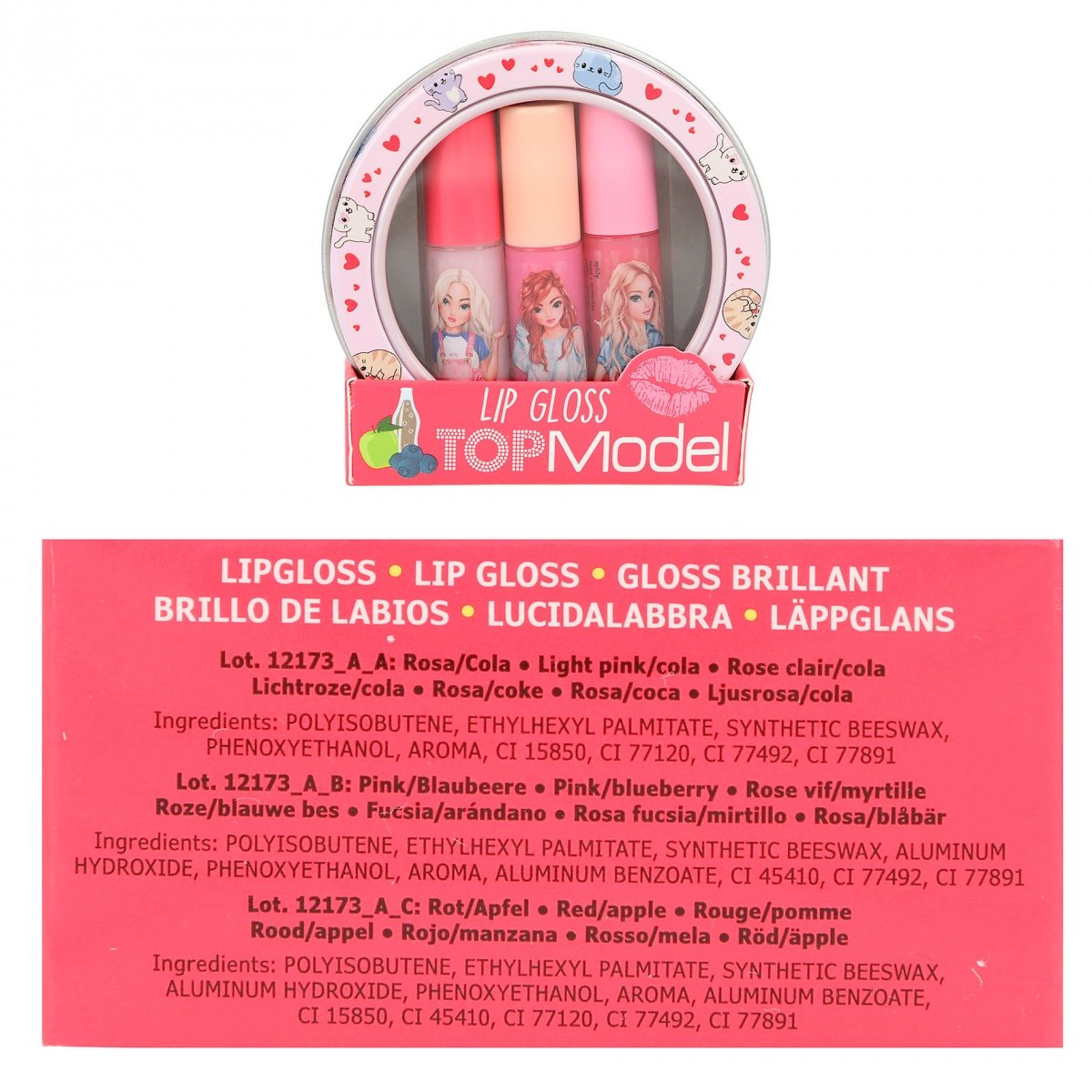 TOPModel | Mini Lip Gloss Set | Aldiss of Norfolk
