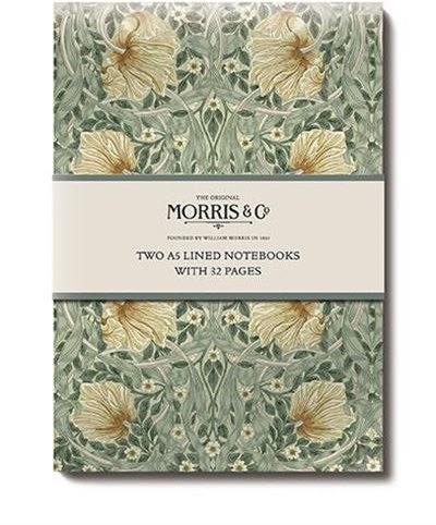 William Morris | 3 x A6 Notebook Set | Aldiss of Norfolk