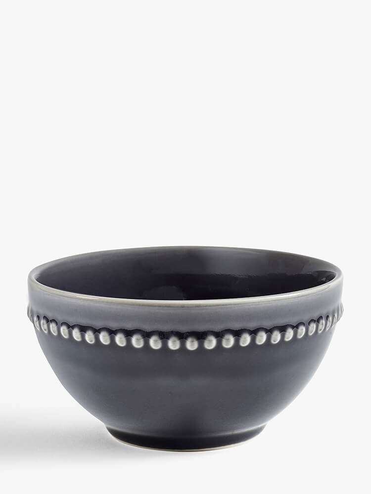 M.M Living | Bobble | Grey Cereal Bowl | Aldiss of Norfolk