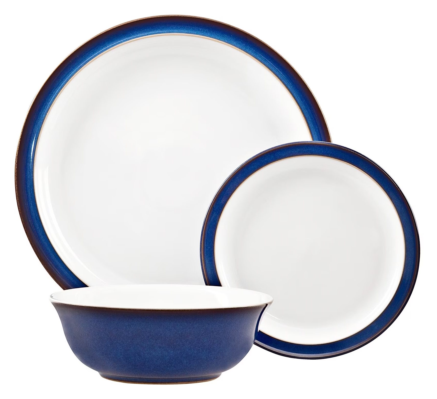 Denby Imperial Blue 12 Piece Tableware Set | Aldiss Norfolk