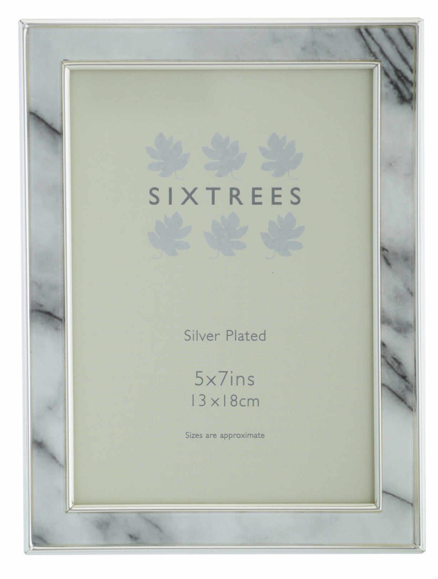 Sixtrees | Georgette Grey Marble Photo Frame | Aldiss