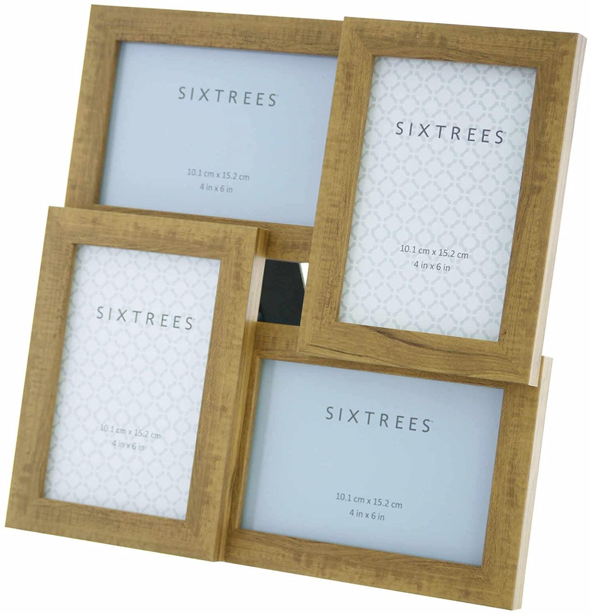 Sixtrees | Twilight Oak Multi Aperture Photo Frame | Aldiss