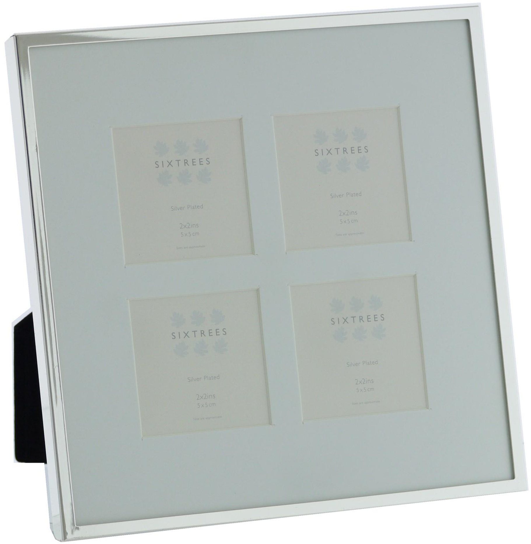 Sixtrees | Park Lane Silver Plated Four Photo Frame | Aldiss