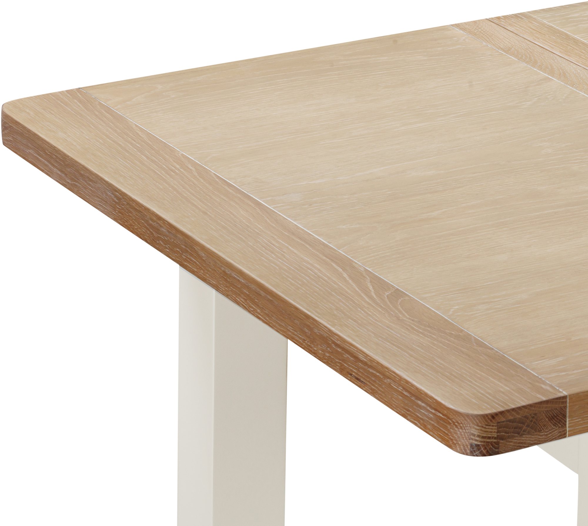 Silverdale Painted 120cm Extendable Dining Table | Aldiss