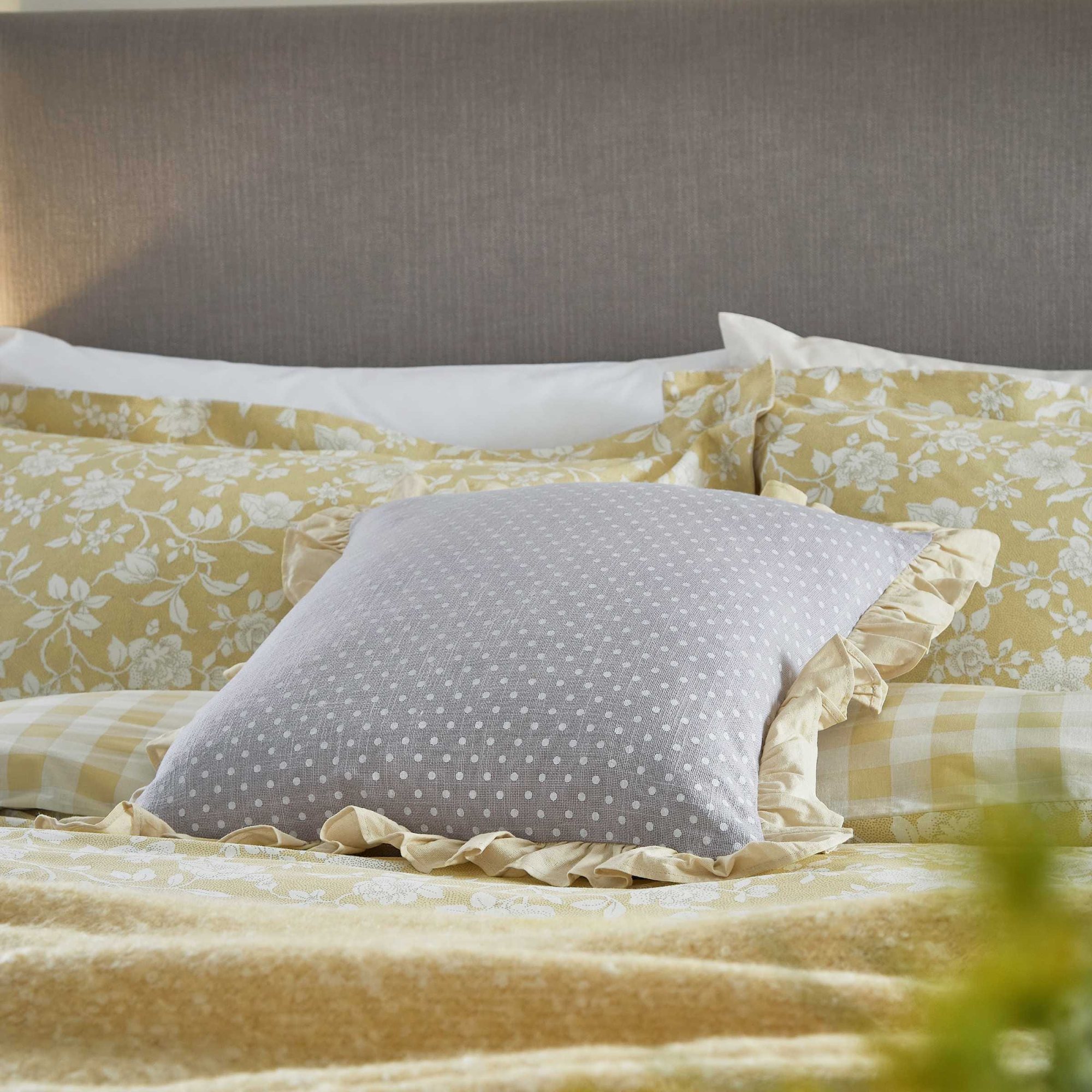 Helena Springfield Melforde Yellow Duvet Cover Set | Aldiss
