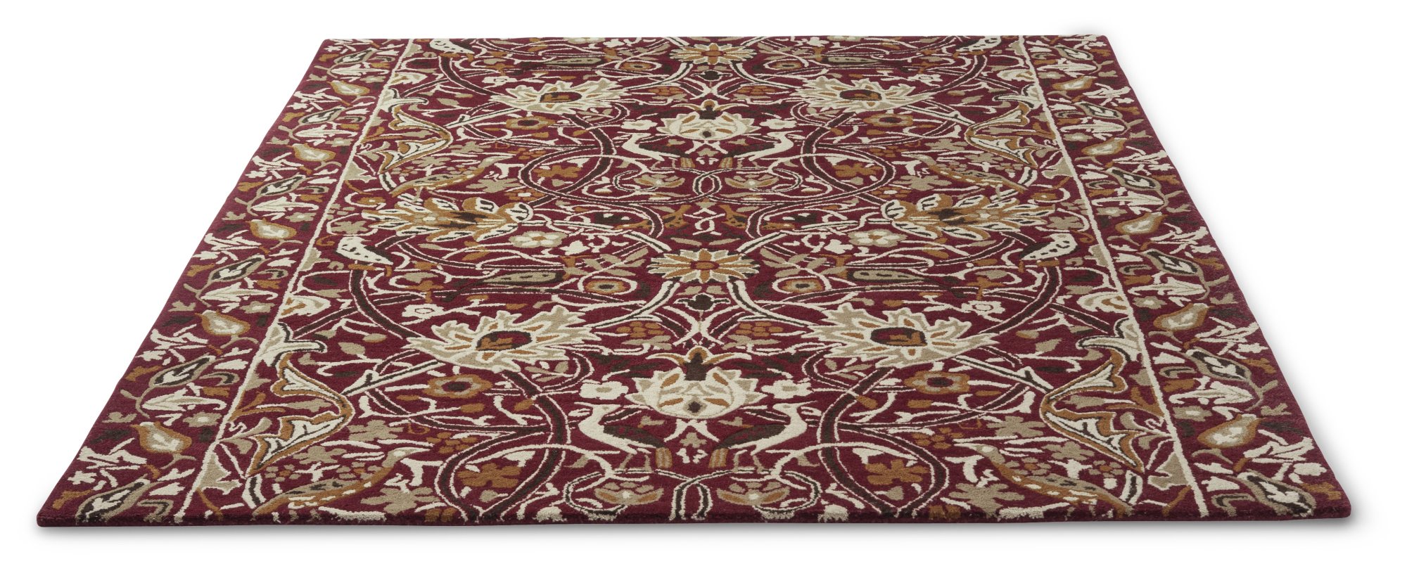 Bullerswood Red Gold 250x350 Rug | Aldiss Of Norfolk