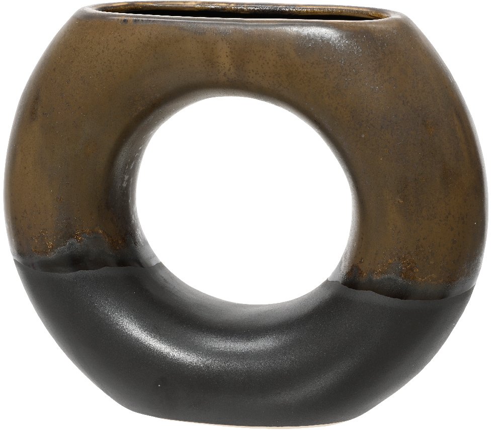 Kaemingk Ceramic O Vase | Aldiss of Norfolk