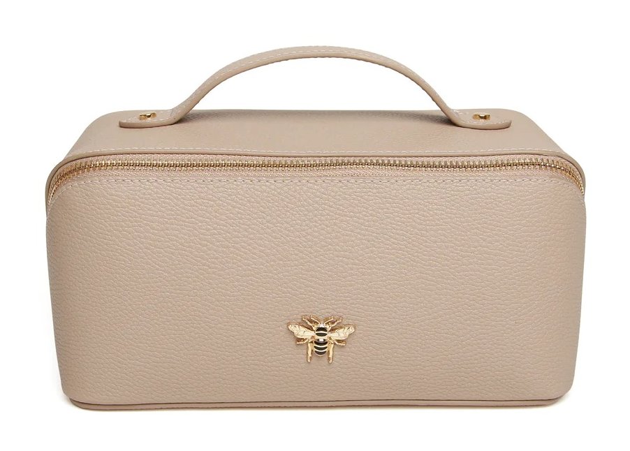 Alice Wheeler Stone Train Case | Aldiss of Norfolk