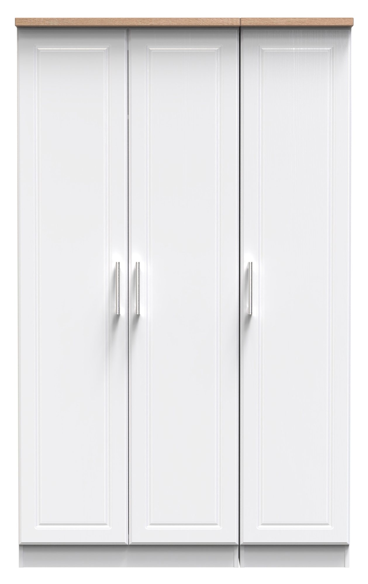 Stoneacre Tall Triple Plain Wardrobe | Aldiss of Norfolk