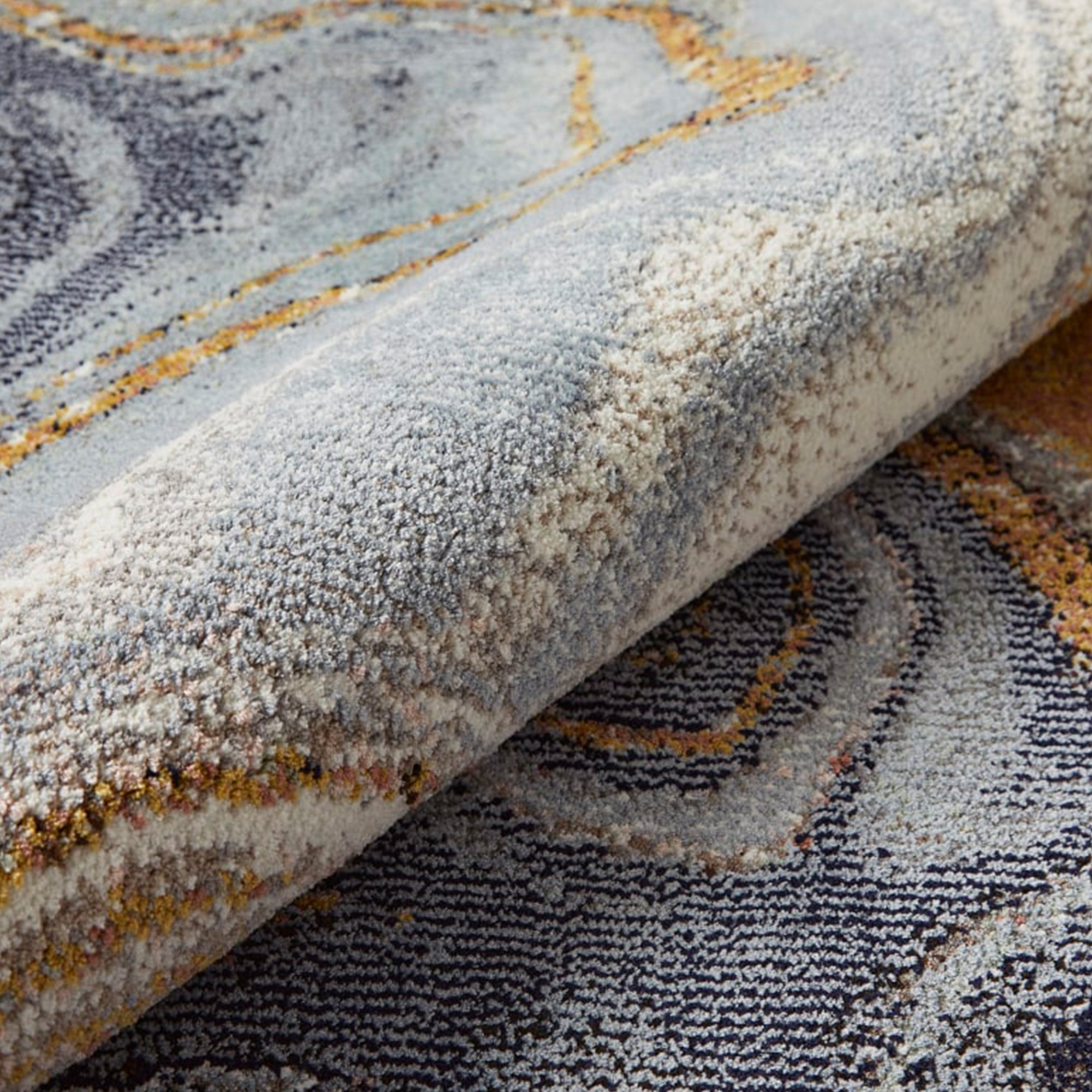 Amara Rug Blue Bronze 160x220 | Aldiss of Norfolk