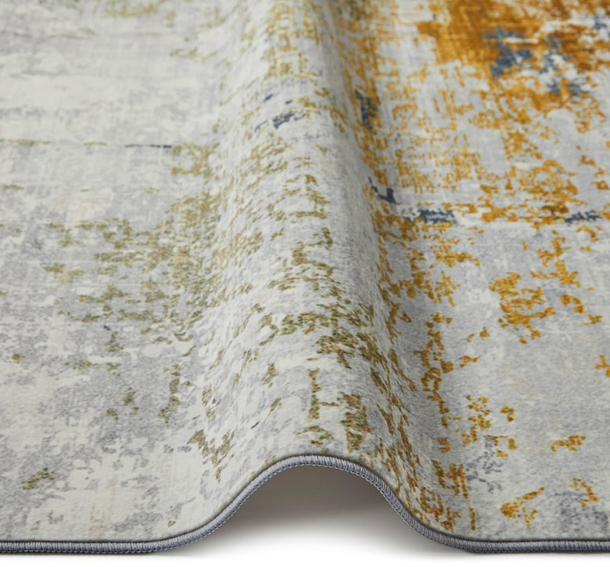 Lux Rug LUX09 Ivory Gold 120x180 | Aldiss of Norfolk