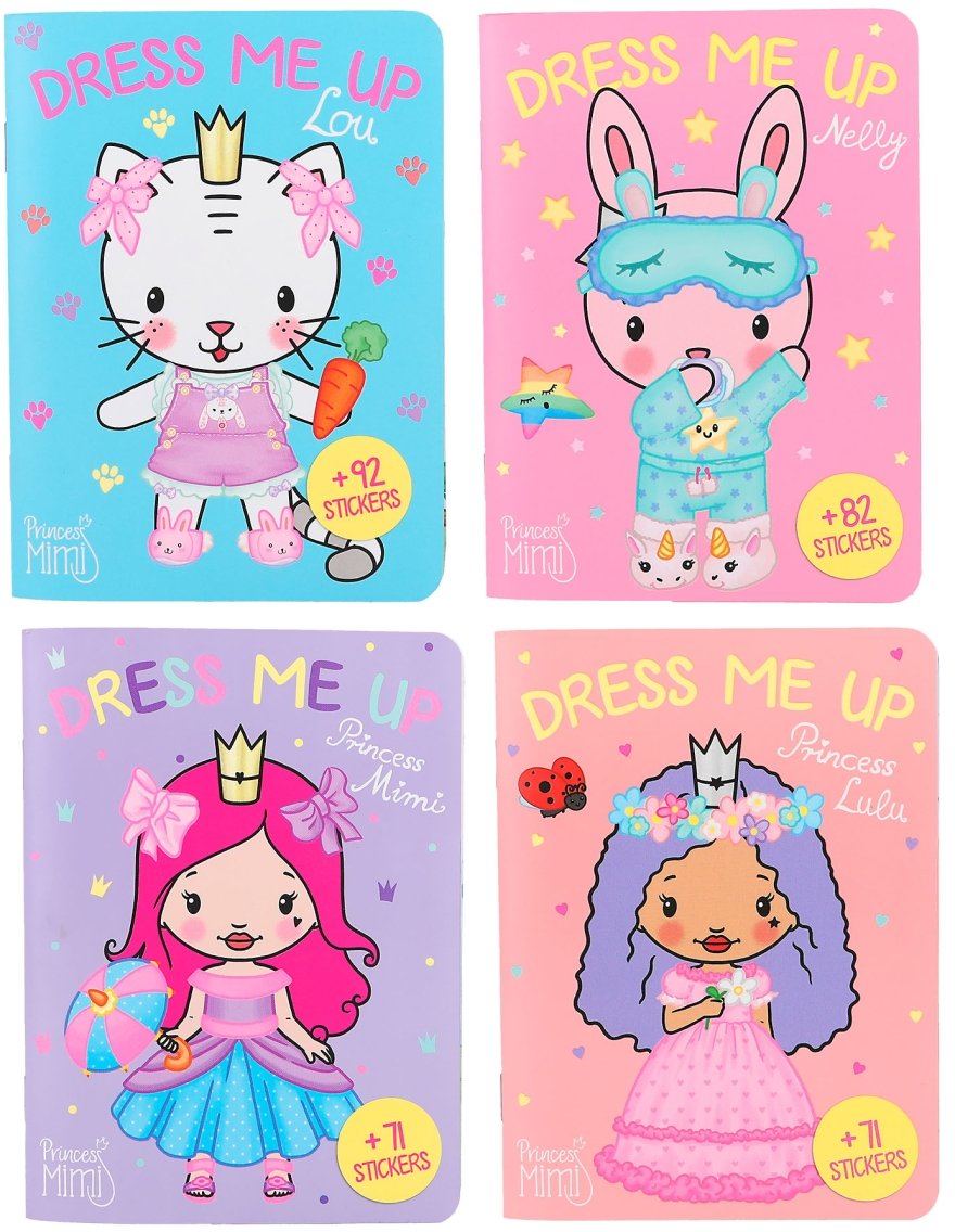 Princess Mimi Dress Me Up Sticker Book | Aldiss of Norfolk