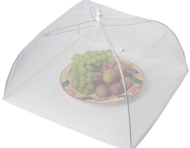 Kitchencraft 30cm Nylon Food Cover with Lace Edging - Aldiss