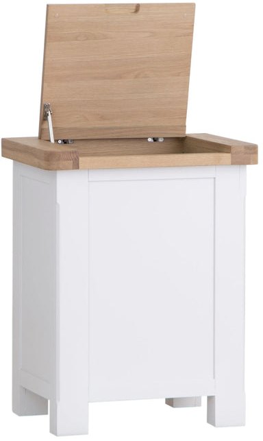 Holkham Oak Laundry Box | Aldiss of Norfolk