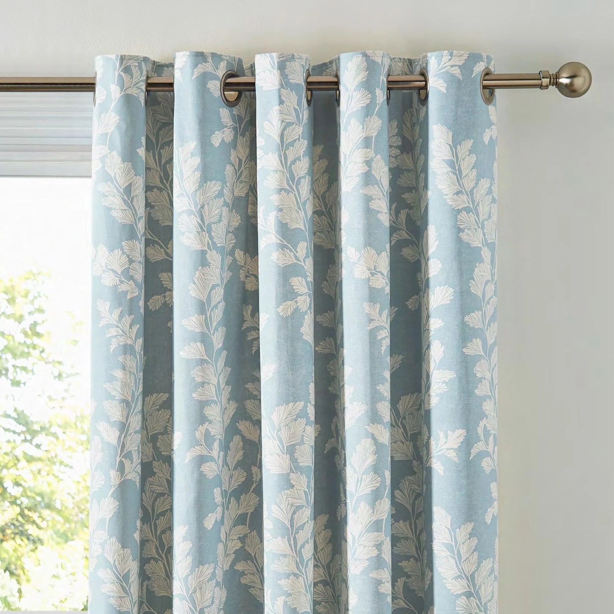 Laura Ashley Waxham Seaspray Curtains | Aldiss of Norfolk