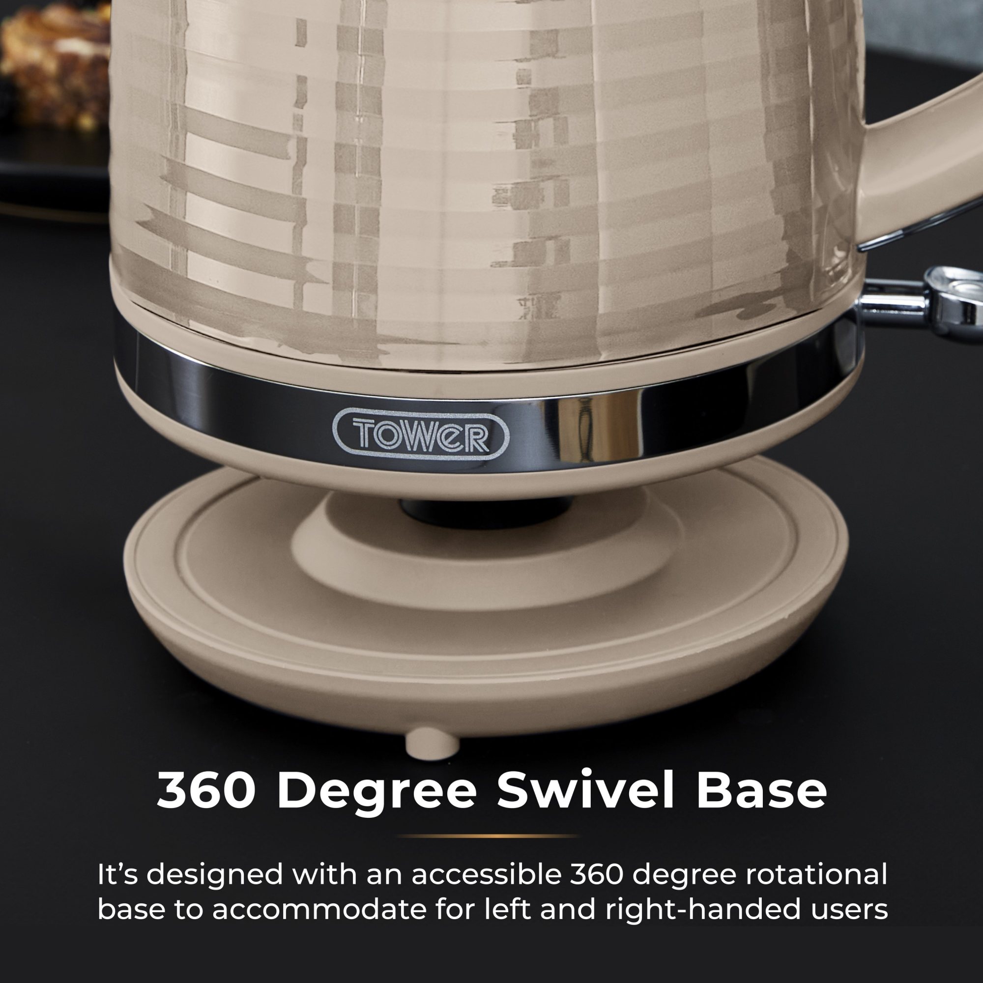 Tower | Saturn 1.7L Latte Kettle | Aldiss of Norfolk