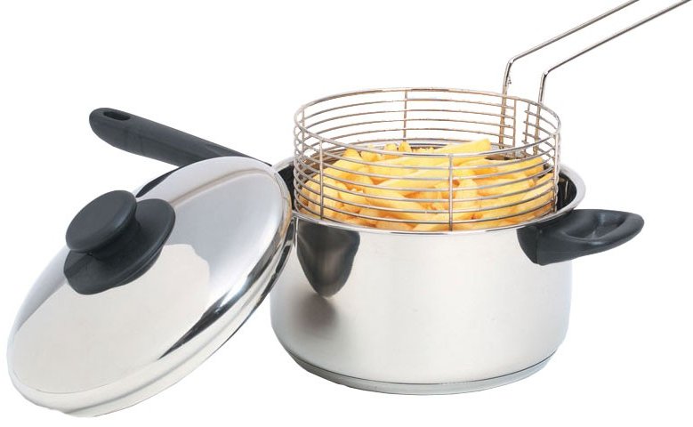 Kitchencraft 20cm Large Chip Pan - Aldiss