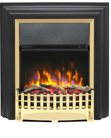 Dimplex | Kingsley Brass Electric Fire | Aldiss of Norfolk