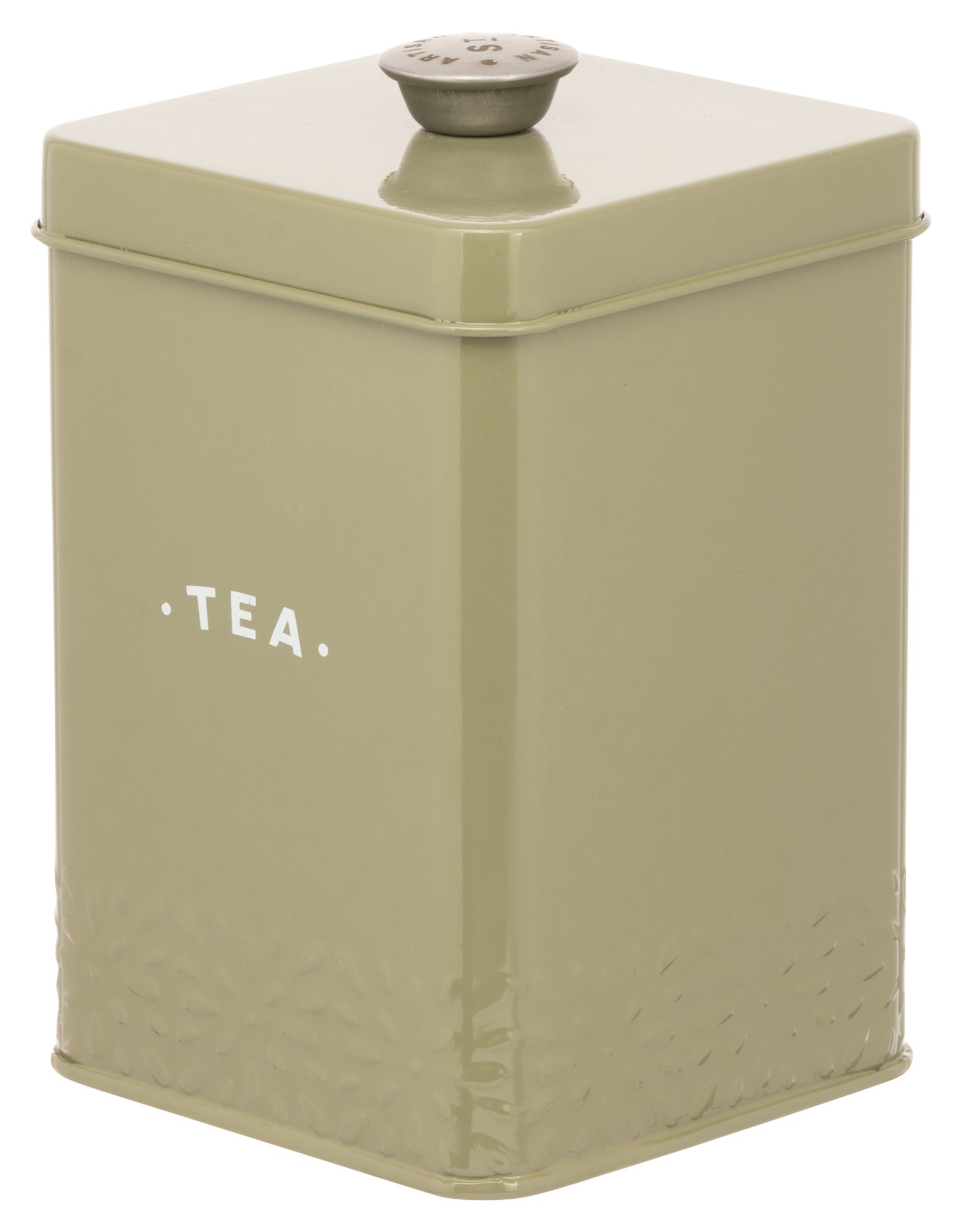 Artisan Street Tea Canister moss | Aldiss of Norfolk