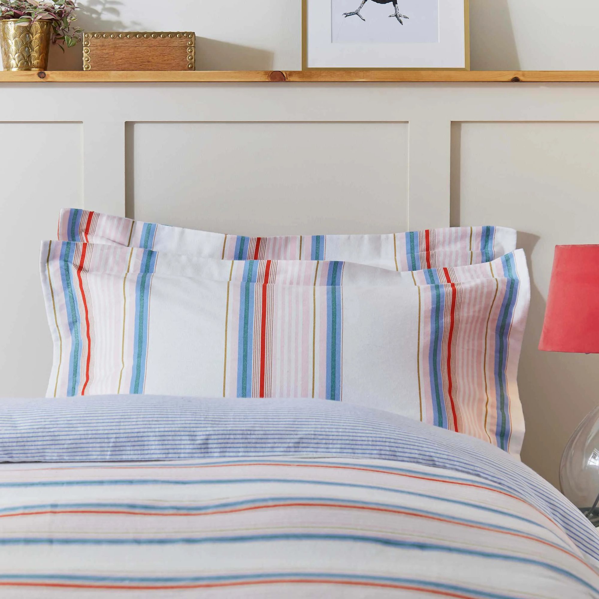 Joules Golden Hour Stripe Duvet Set | Aldiss of Norfolk