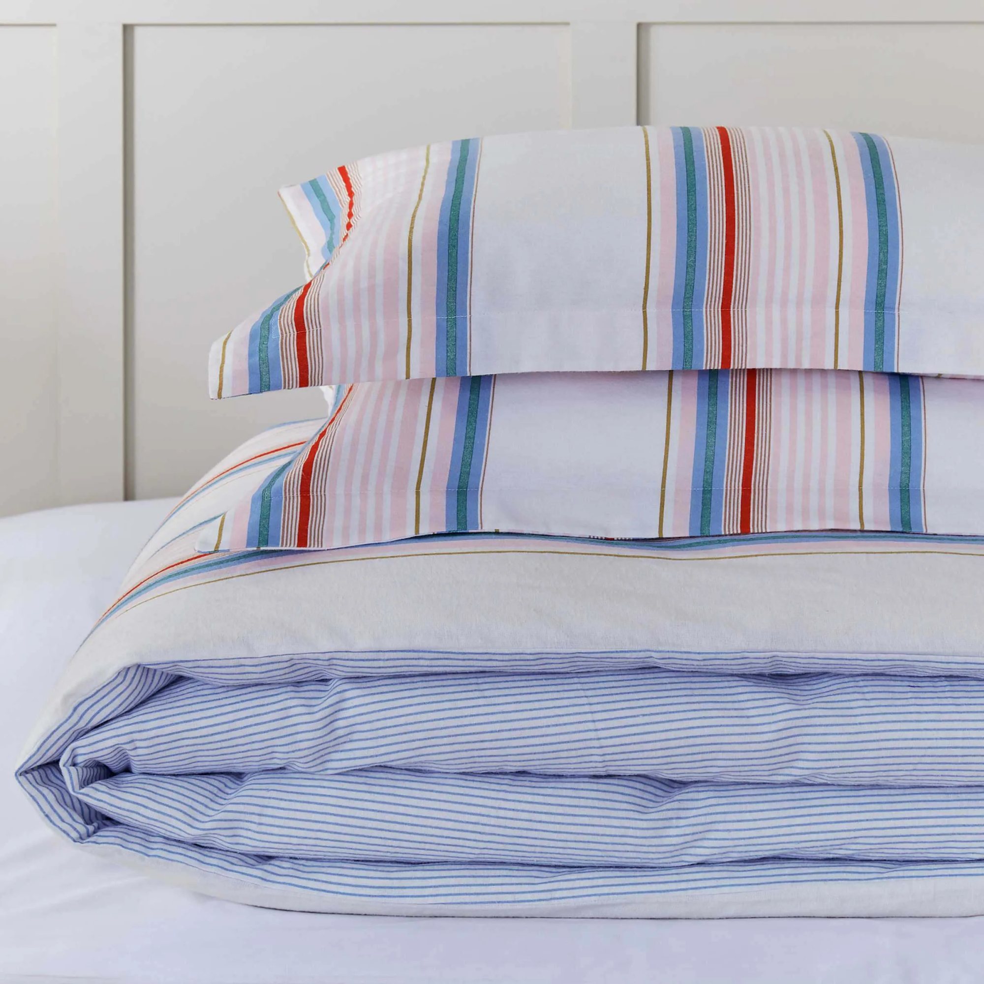 Joules Golden Hour Stripe Duvet Set | Aldiss of Norfolk