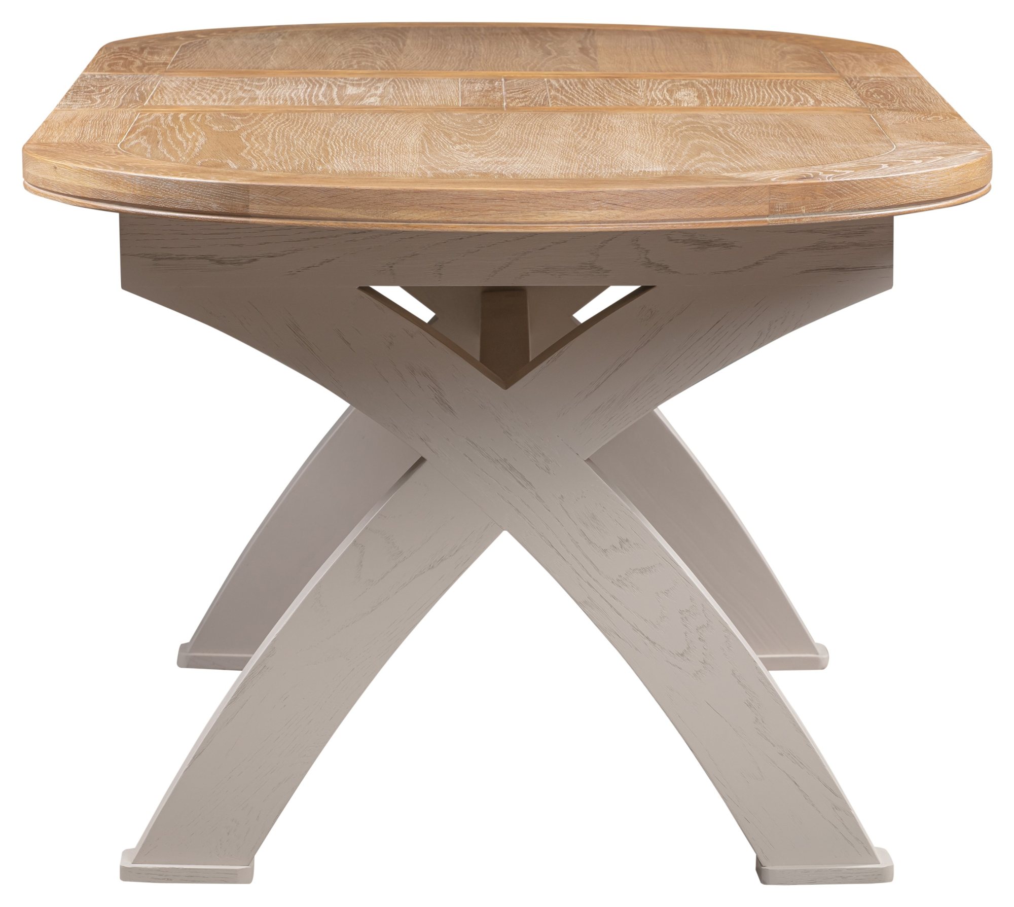 Gloucester Painted Oval Dining Table | Aldiss of Norfolk