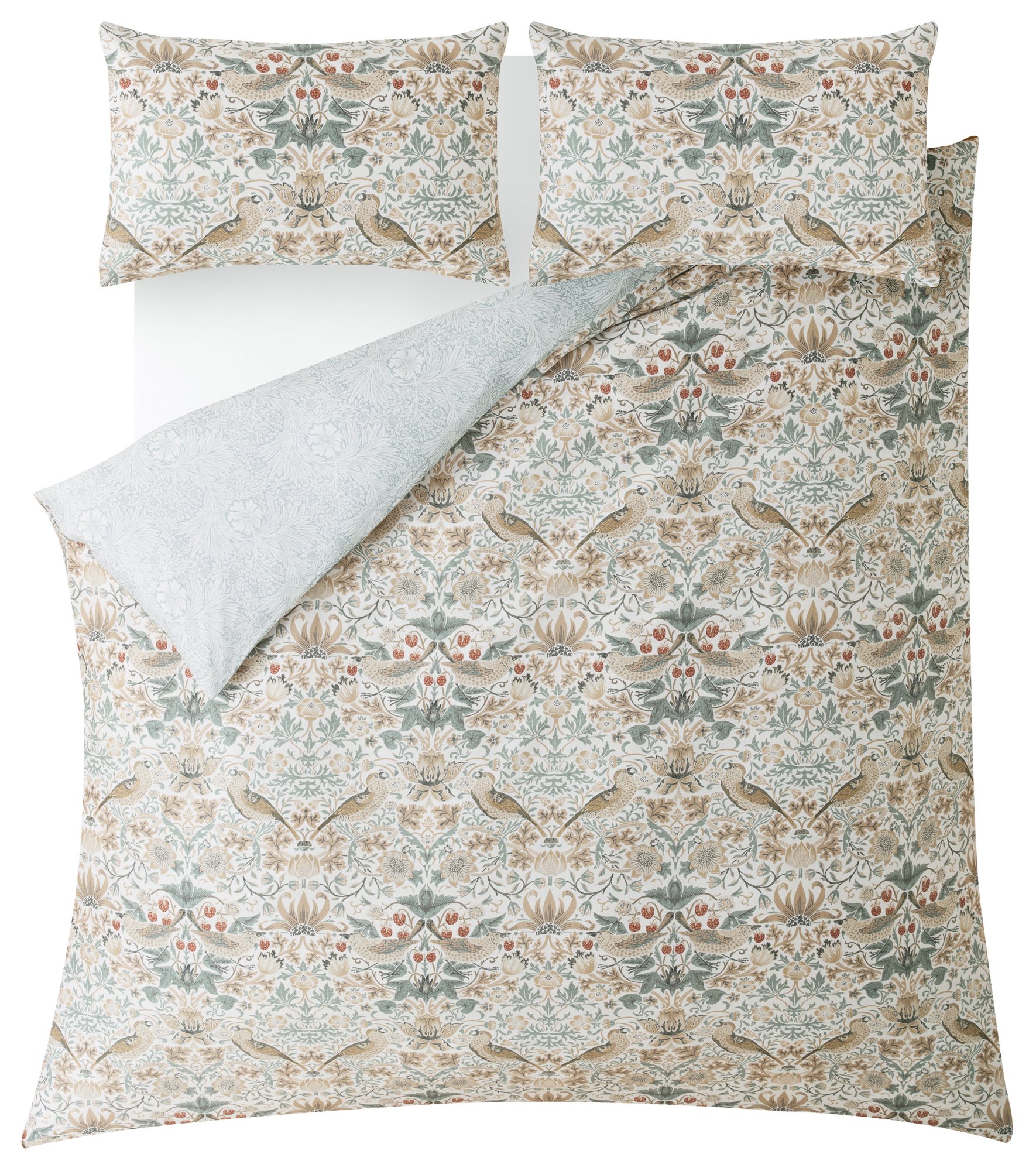 Morris Strawberry Thief Duvet Cover Set | Aldiss of Norfolk