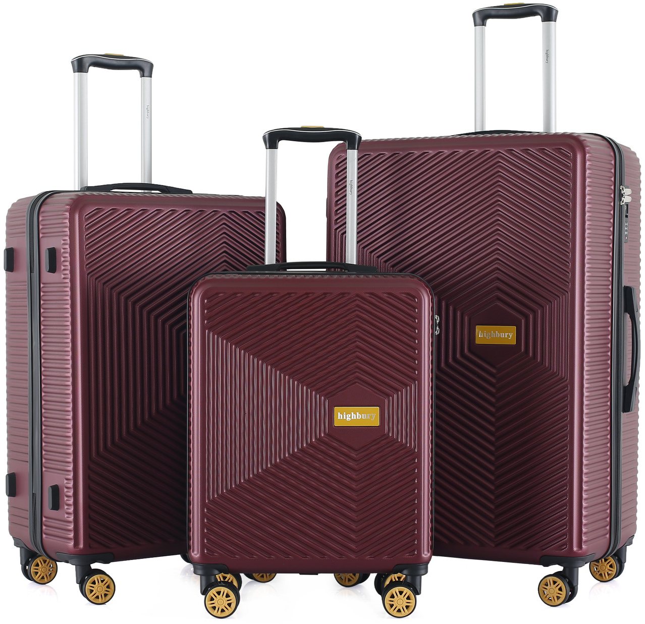 Yellowstone Burgundy Hard Shell Case | Aldiss of Norfolk