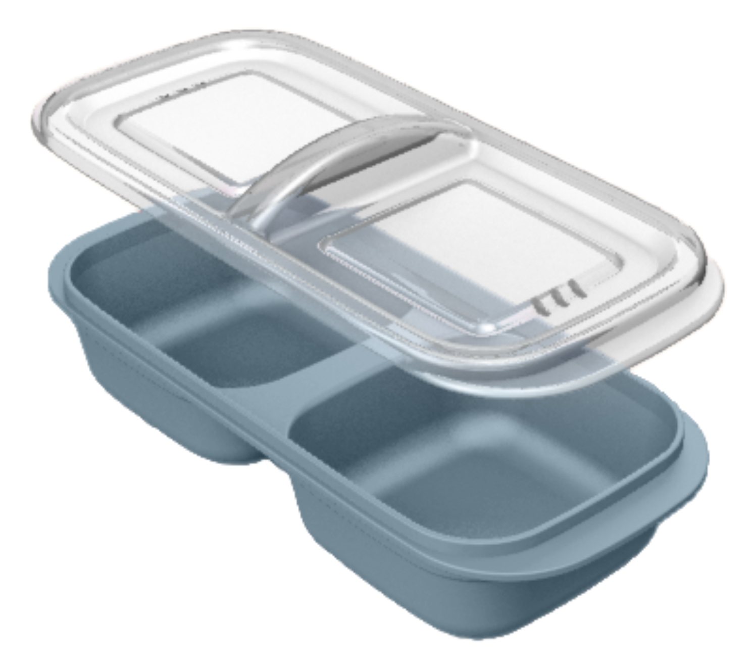 Just The Thing Microwave 2 Compartment Container 1.4L | Aldiss of Norf