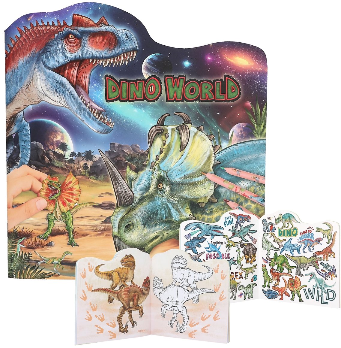 Dino World Colouring Book | Aldiss of Norfolk