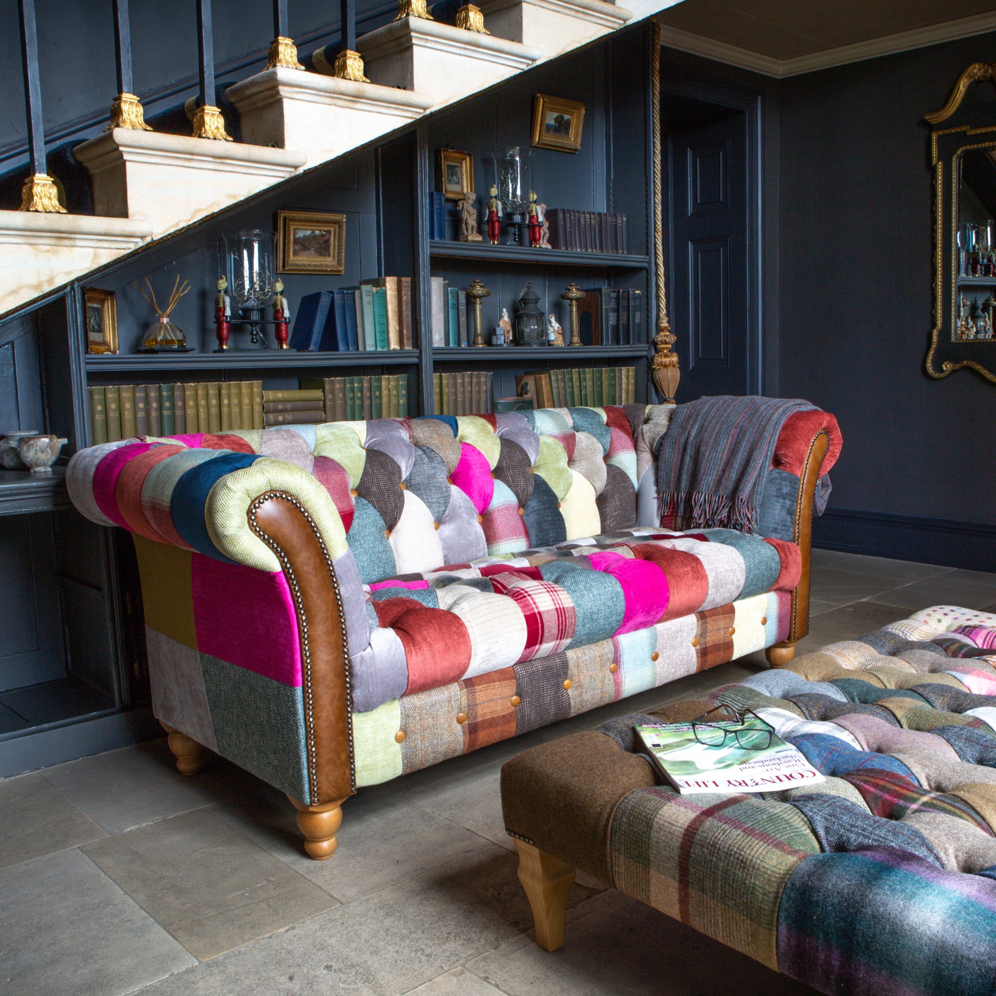 Harlequin Patchwork 2 Seater Sofa | Aldiss of Norfolk