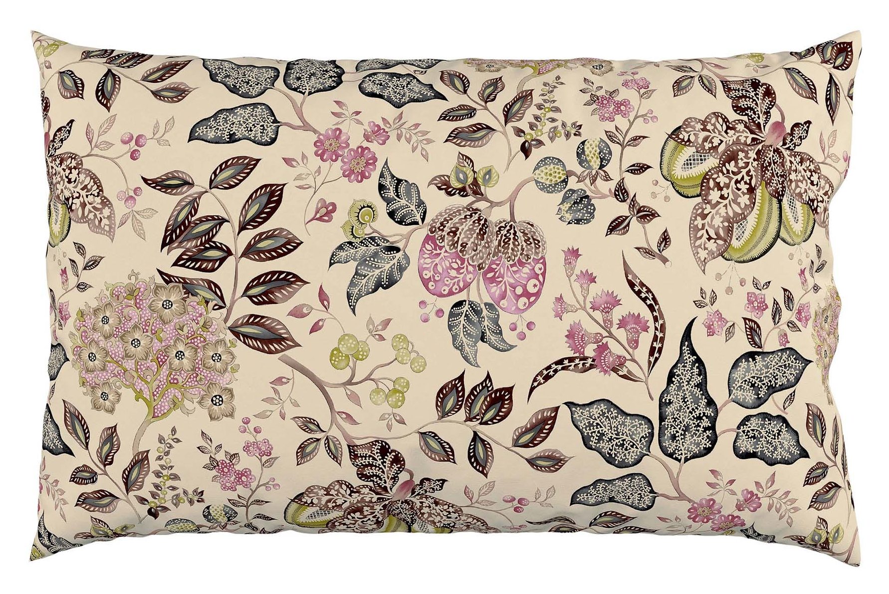 Sanderson Options Madagascar Duvet Cover Set Damson | Aldiss