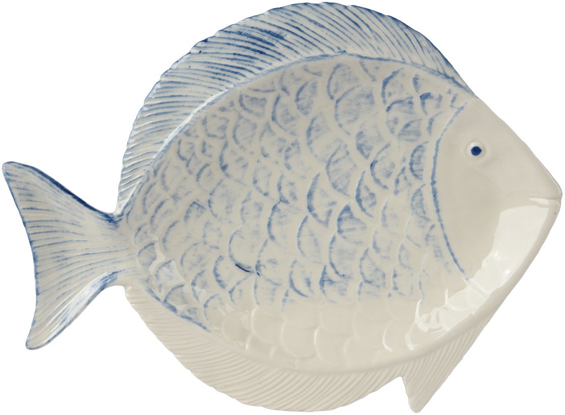 Kaemingk Porcelain Fish Plate | Aldiss of Norfolk