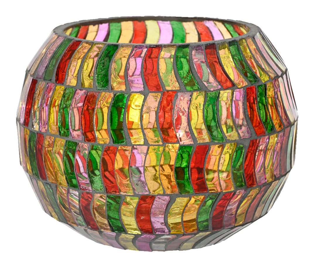 Kaemingk Small Floral Embossed Vase | Aldiss of Norfolk