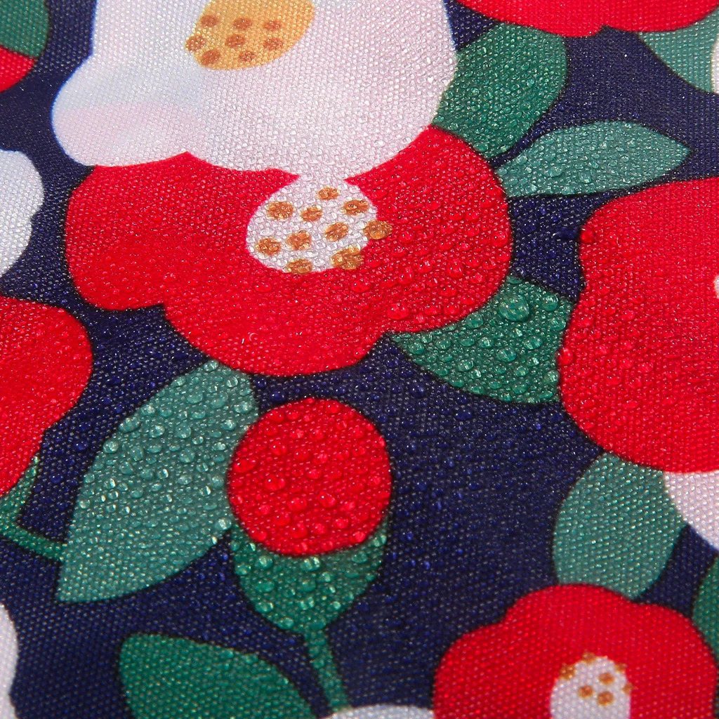 Eco Chic Red Floral Large Shopper Bag | Aldiss of Norfolk