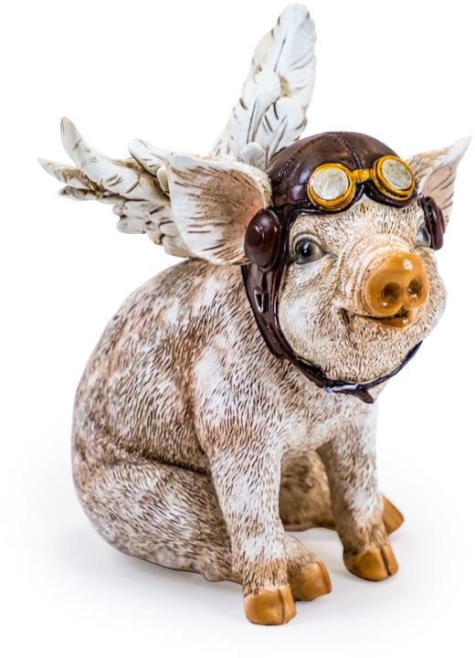 McGowan Piglet Pilot Figure | Aldiss of Norfolk